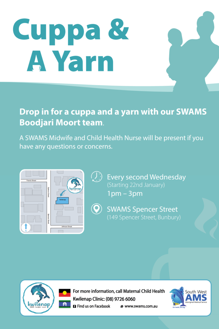 Child and Maternal Health - South West Aboriginal Medical Service